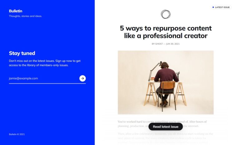 20+ Best Ghost Themes (Free & Pro Blog Themes) 2025 - Theme Junkie