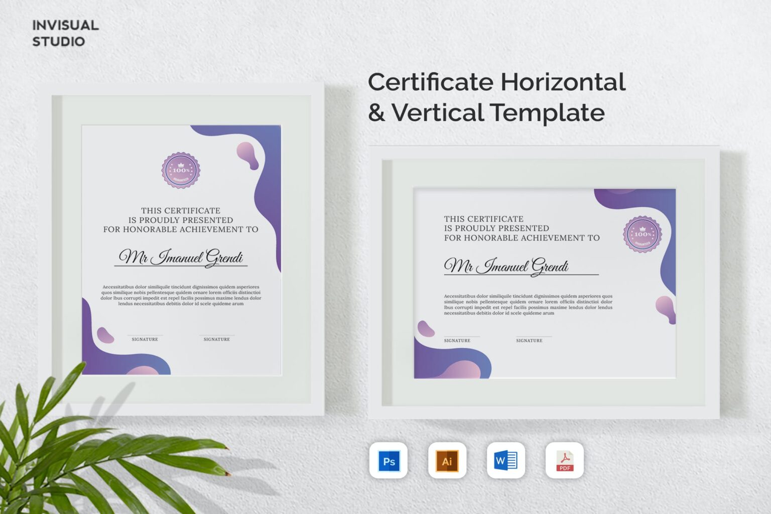 20+ Best Certificate Templates for Microsoft Word 2025 - Theme Junkie