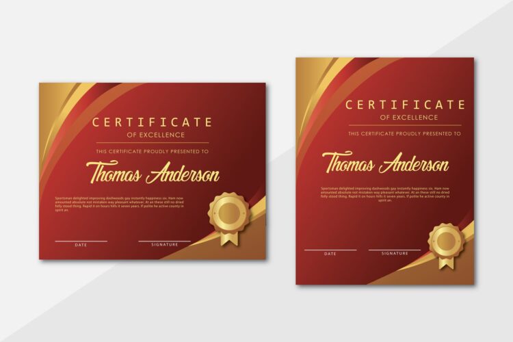 20+ Best Certificate Templates for Microsoft Word 2022 - Theme Junkie