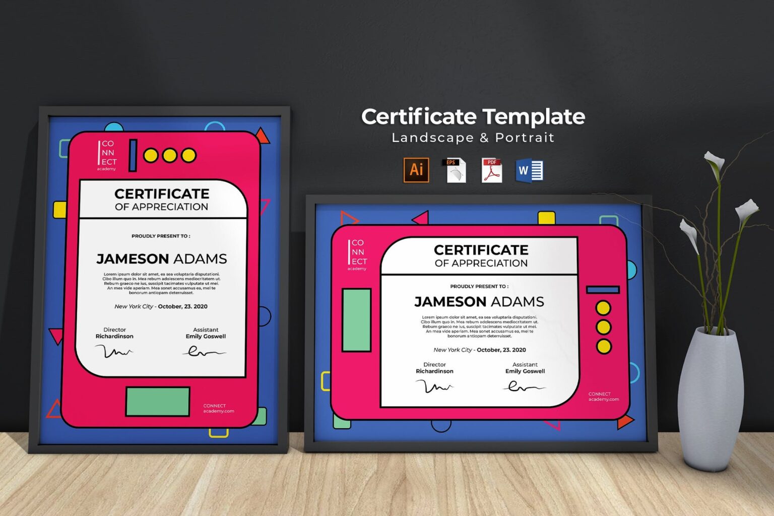 20+ Best Certificate Templates for Microsoft Word 2025 - Theme Junkie