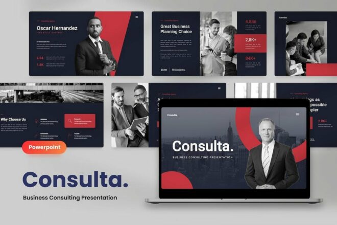 45+ Best Consulting & Leadership PowerPoint Templates (Consultant PPTs ...