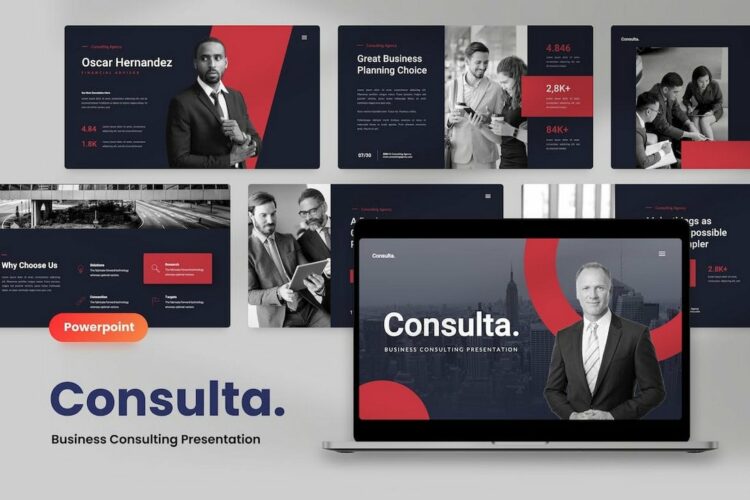 45+ Best Consulting & Leadership PowerPoint Templates (Consultant PPTs ...