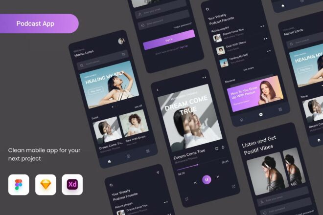 40+ Best Figma App Templates (Mobile & iOS Figma Templates) - Theme Junkie