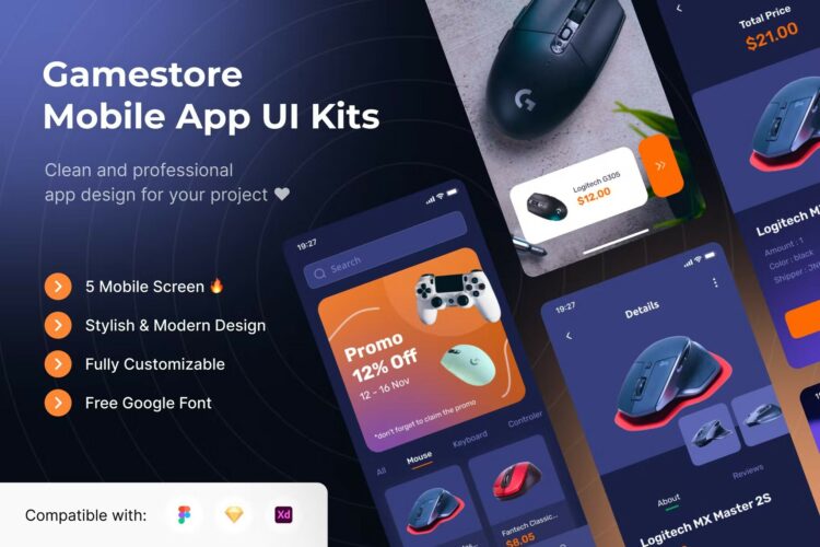 20+ Best Figma App Templates (Mobile & iOS Figma Templates) - Theme Junkie