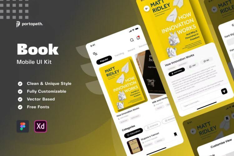 40+ Best Figma App Templates (Mobile & iOS Figma Templates) - Theme Junkie