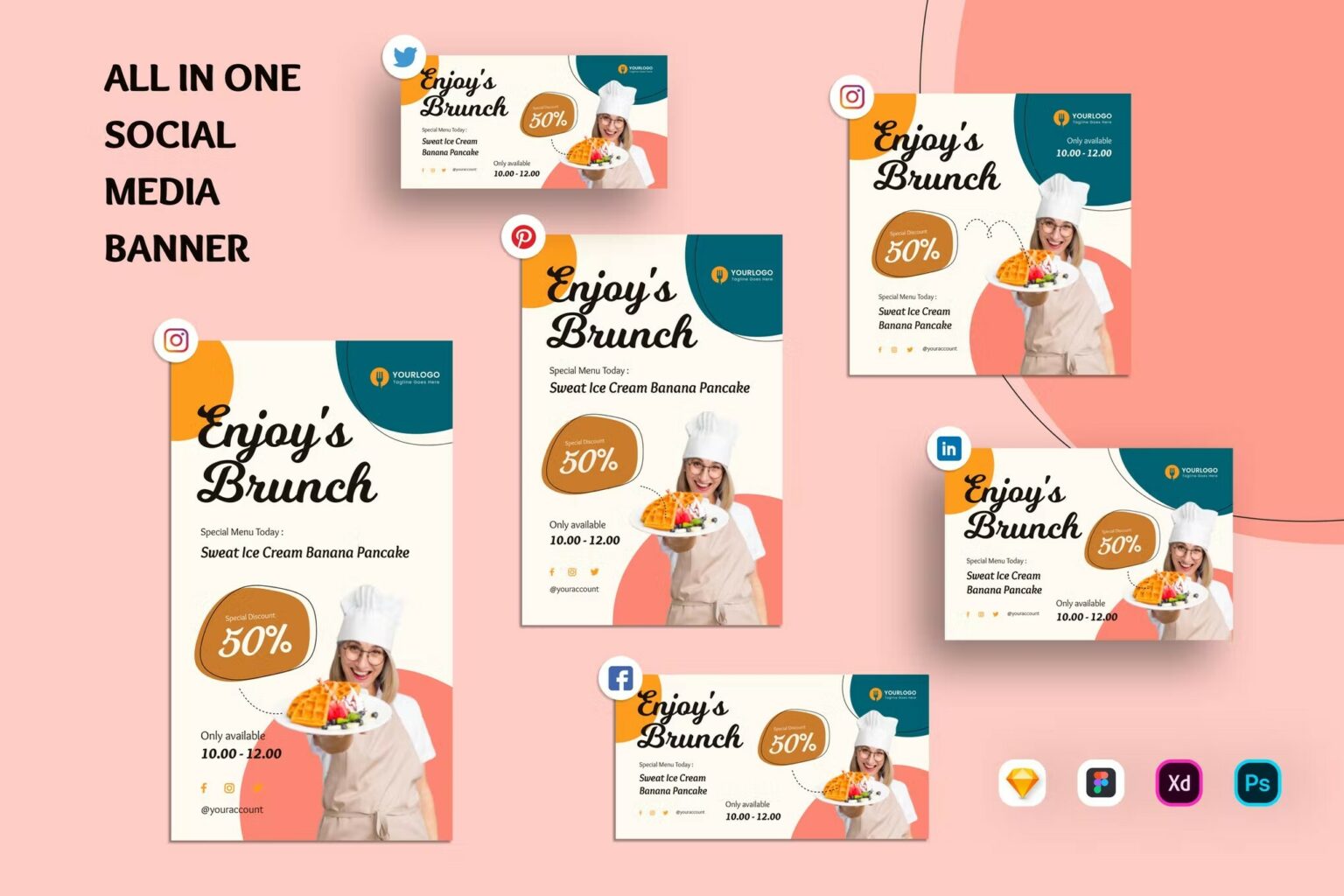 30+ Best Figma Instagram & Social Media Templates - Theme Junkie