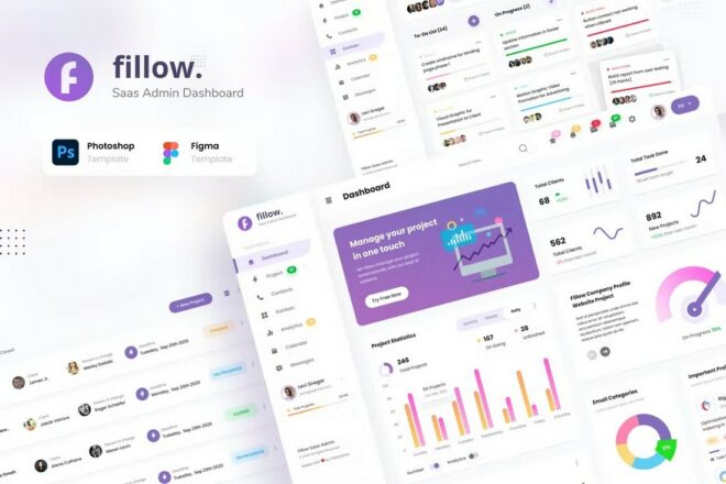 40+ Best Figma Dashboard Templates (Admin UI Kits) - Theme Junkie