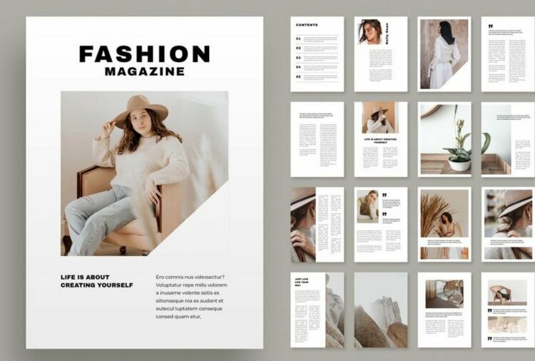 50+ Free InDesign Templates (For Stunning 2024 Print Projects) - Theme ...