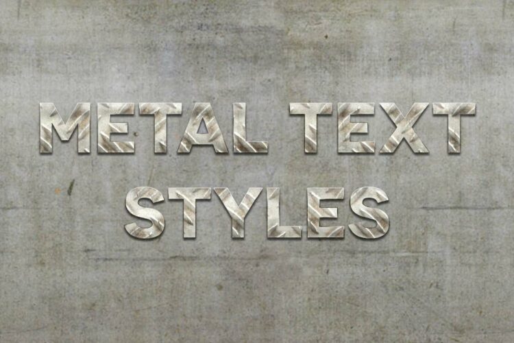 20+ Best Metallic Photoshop Effects (Metallic Text, Textures, Fonts ...