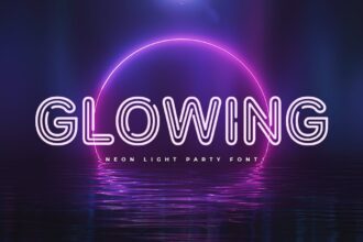 40+ Best Neon Fonts for Vibrant and Luminous Type - Theme Junkie