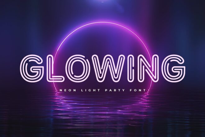 40+ Best Neon Fonts for Vibrant and Luminous Type - Theme Junkie