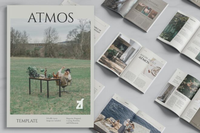 55+ Free InDesign Templates (For Stunning 2025 Print Projects) - Theme ...