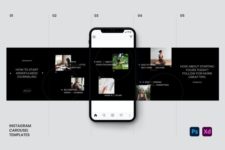 30+ Best Instagram Carousel Templates (+ Carousel Examples) - Theme Junkie