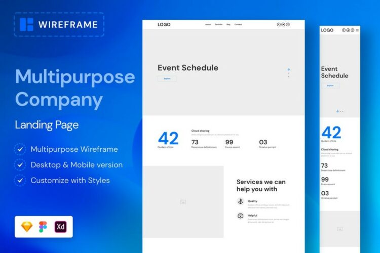 30+ Best Figma Wireframe Templates (Wireframe UI Kits + More) - Theme ...
