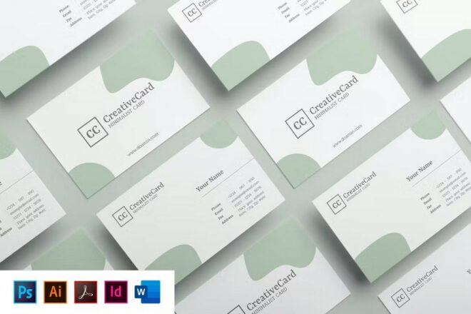 20+ Best Business Card Templates for Microsoft Word 2025 - Theme Junkie