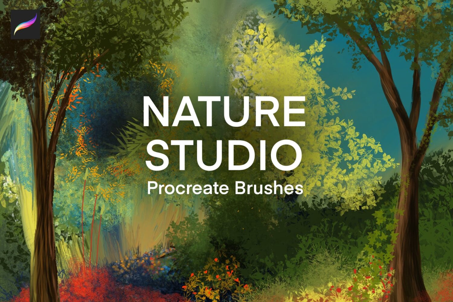 25+ Best Procreate Tree, Flower & Grass Brushes 2025 - Theme Junkie