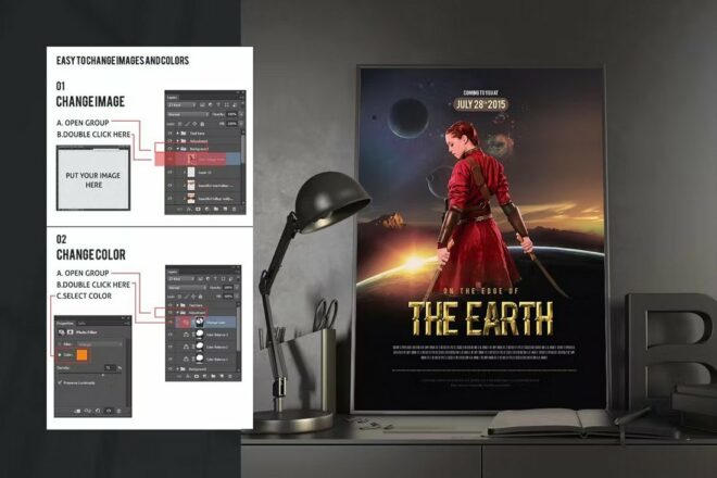 20+ Best Movie Poster Templates (PSD) - Theme Junkie