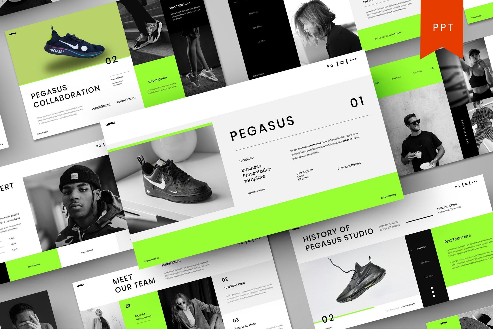 Nike Powerpoint Template