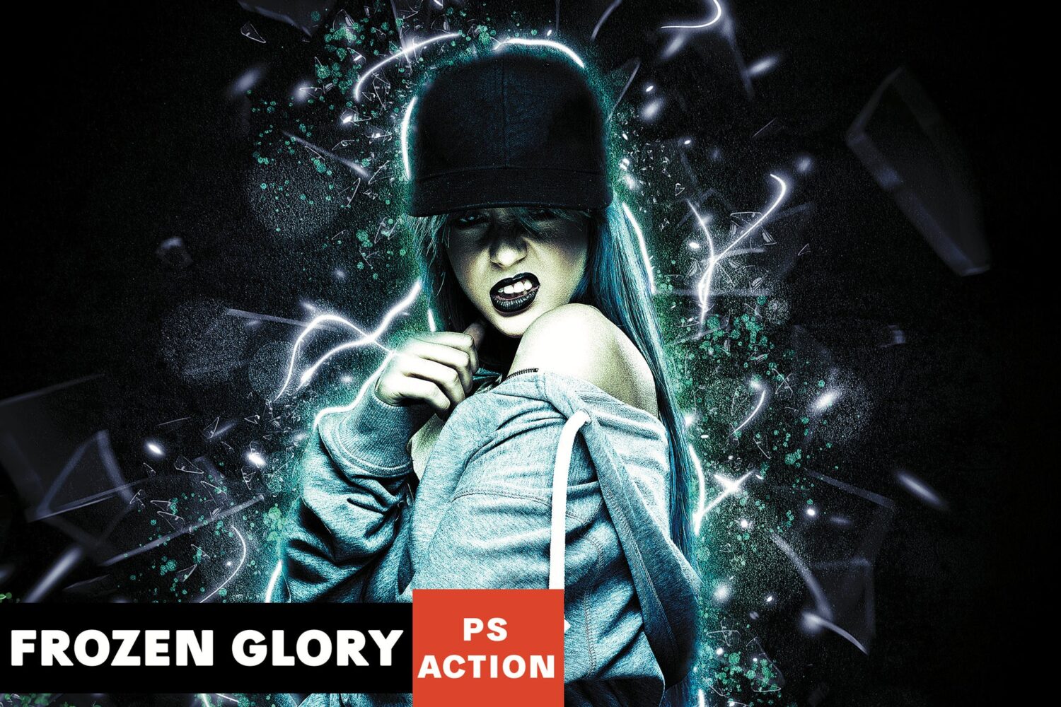 40+ Best Glass Photoshop Effects (+ Broken, Shattered & Frosted Glass ...