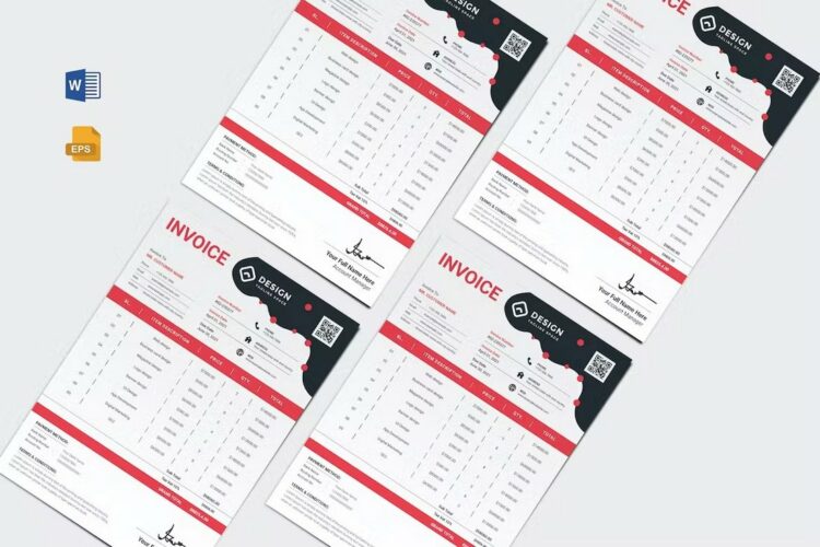 40+ Best Invoice Templates for Word (Get Paid Quickly) 2025 - Theme Junkie