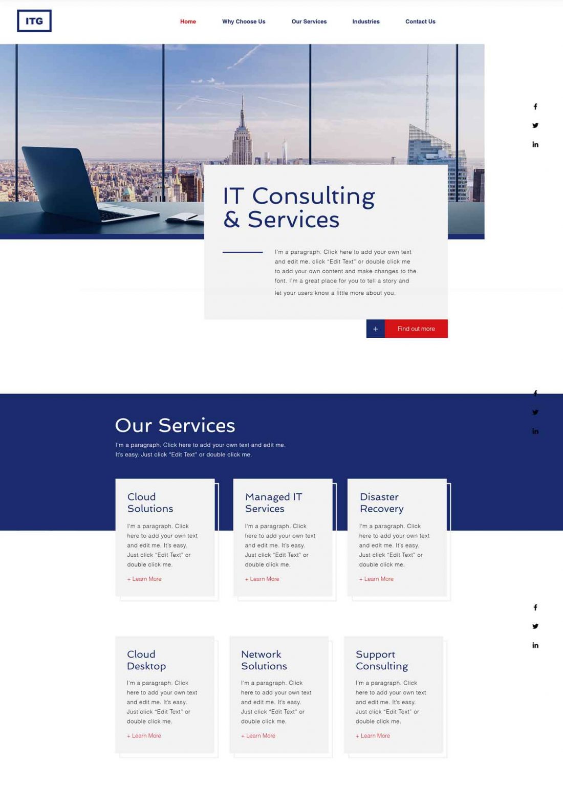 Wix Job Board Template