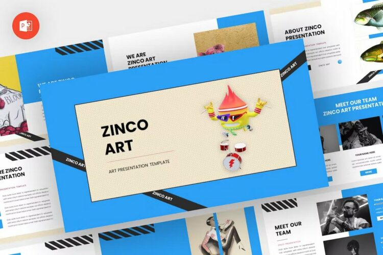 35+ Best Arts + Artistic PowerPoint (PPT) Templates 2025 - Theme Junkie