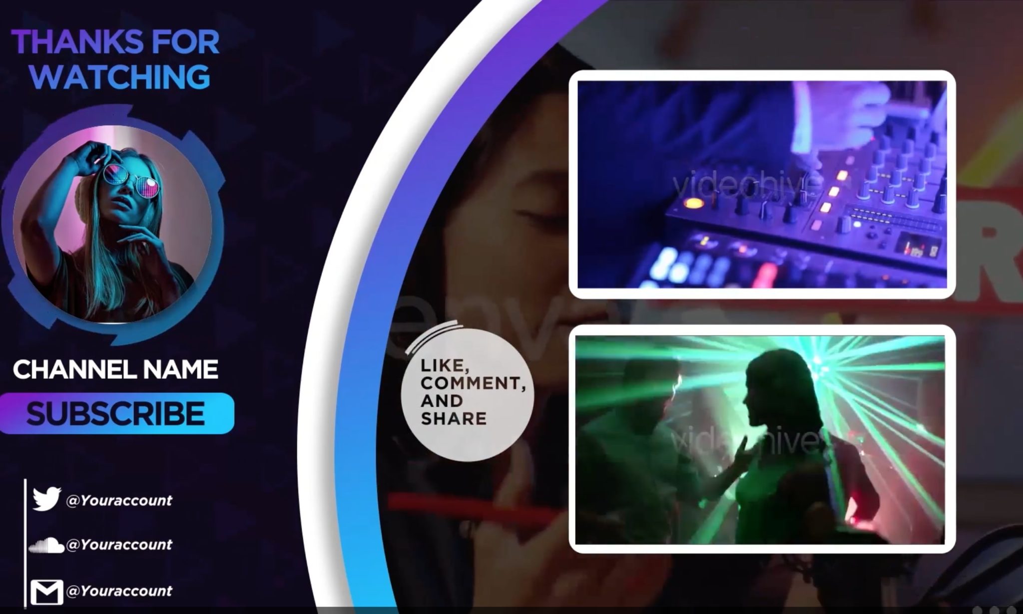 30+ Best After Effects Outro Templates (+ Free AE Outros) 2025 - Theme ...