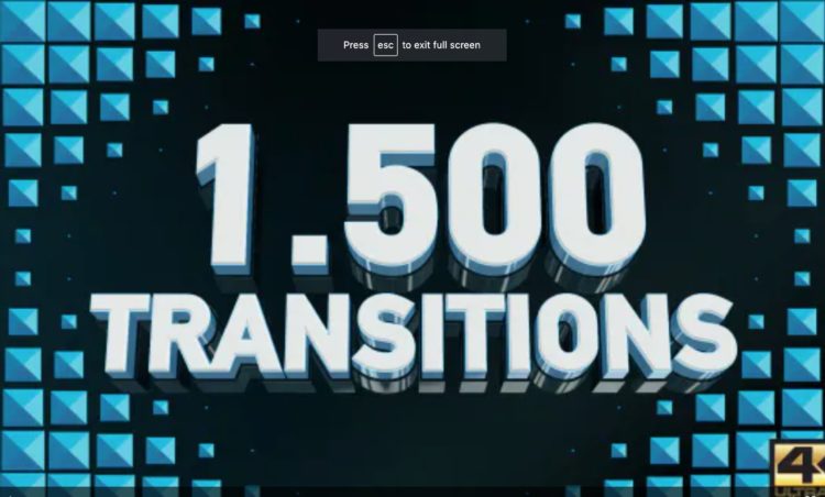32+ Best After Effects Transitions (Free & Cool AE Video Transitions ...