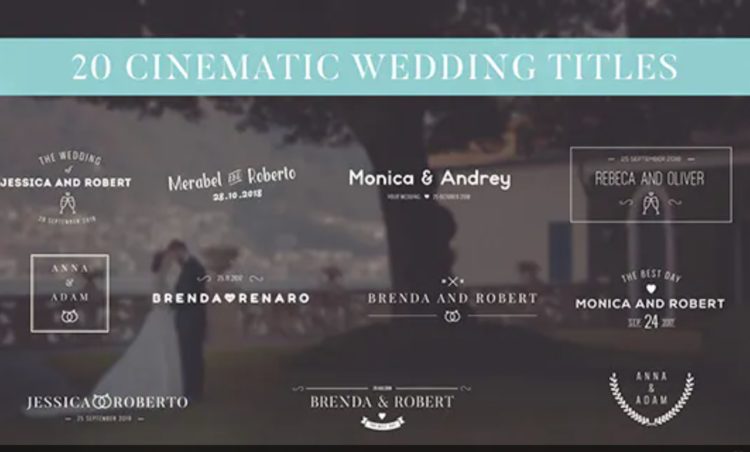 55+ Best Free After Effects Wedding Templates, Intros & Titles 2025 ...