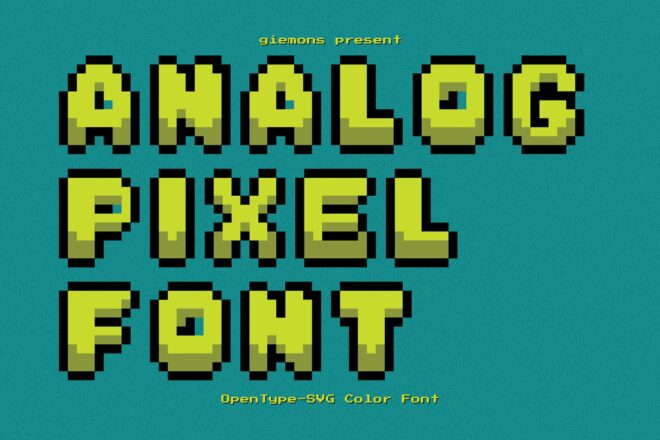 30+ Best Pixel Fonts for a Digital Retro Feel - Theme Junkie