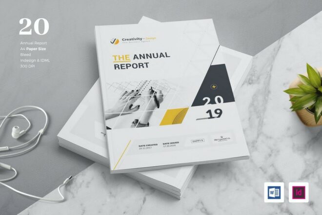 45+ Best Free Annual Report Template Designs 2025 - Theme Junkie