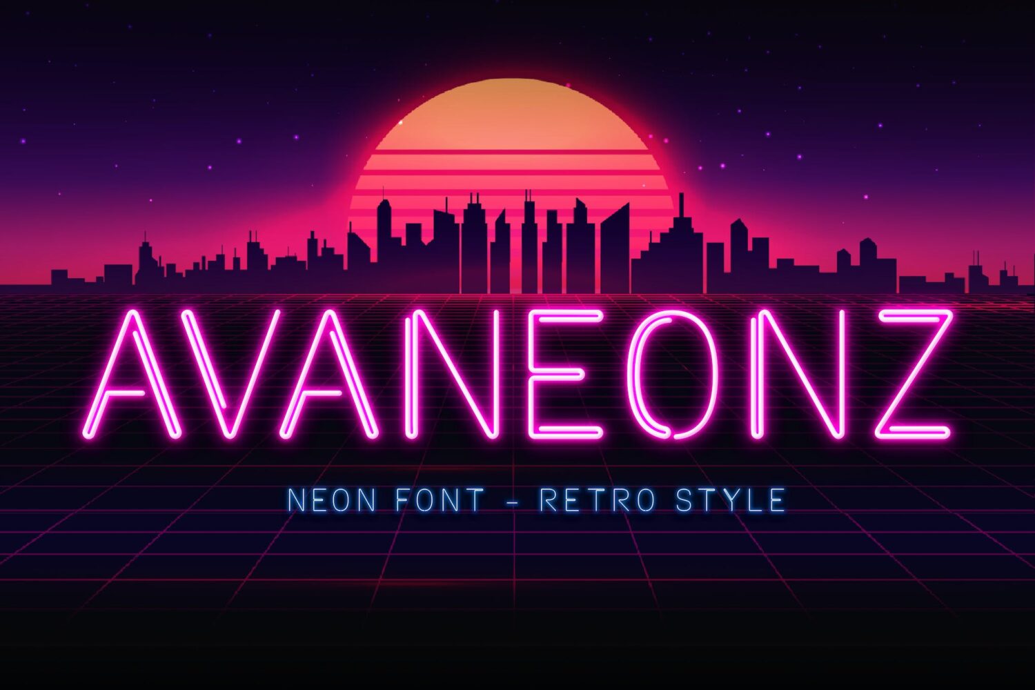 40+ Best Neon Fonts for Vibrant and Luminous Type - Theme Junkie