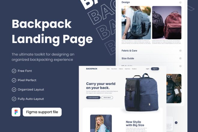 30+ Best Figma Landing Pages Templates, Wireframes & UI Kits - Theme Junkie