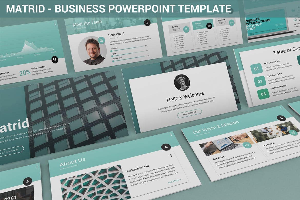 30+ Template PowerPoint Animasi Terbaik 2021 – Desainae