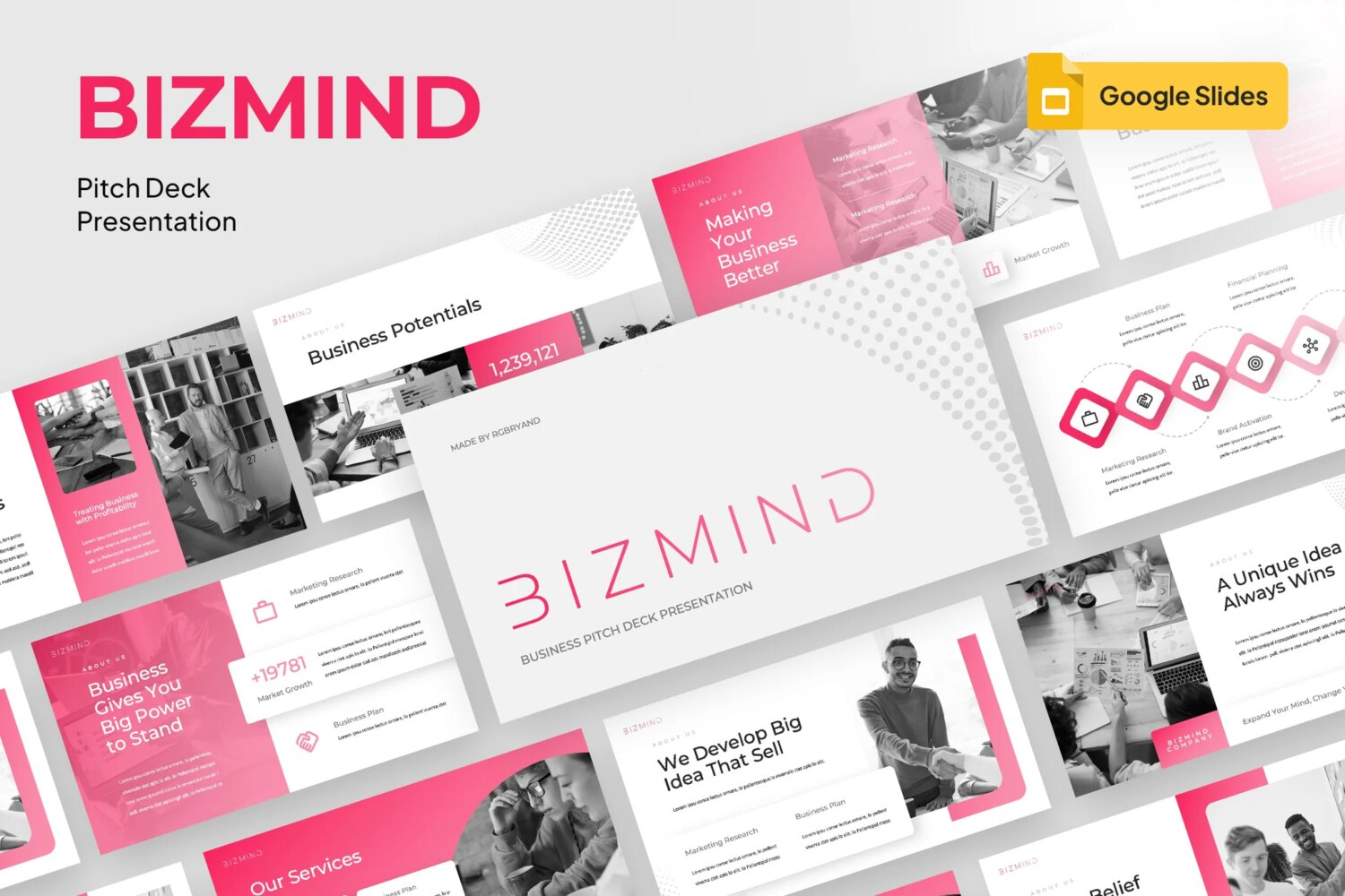 60+ Best Google Slides Pitch Deck Templates (Free & Pro) 2025 - Theme ...