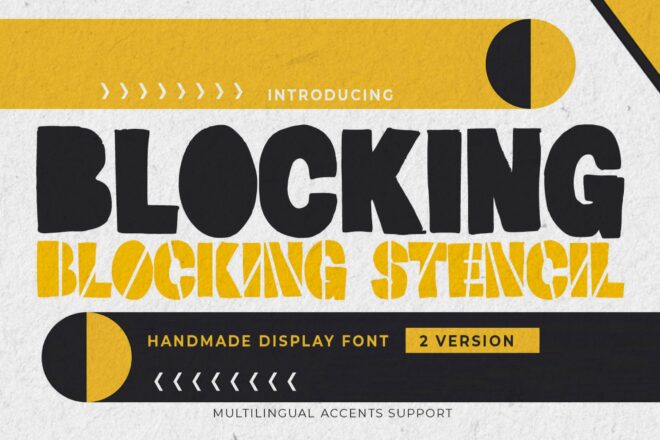 25+ Best Block Letter Fonts for Strong and Bold Typography - Theme Junkie