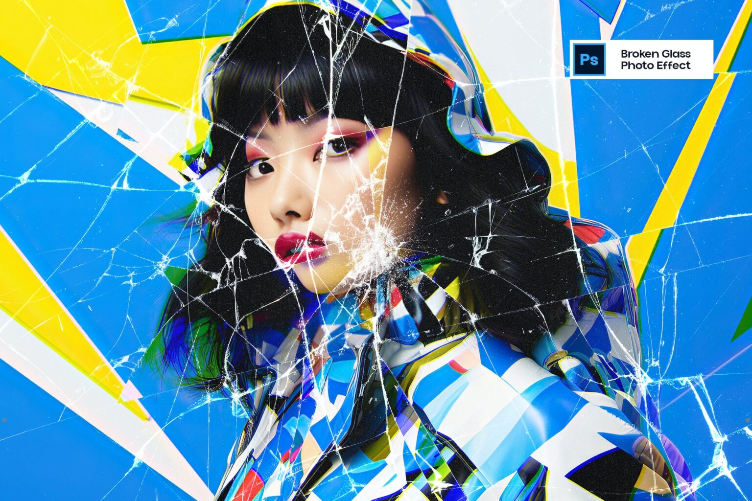 40+ Best Glass Photoshop Effects (+ Broken, Shattered & Frosted Glass ...