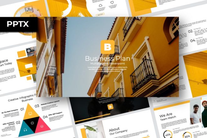 25+ Template PowerPoint (PPT) Rencana Bisnis Terbaik 2024 - desainae.com