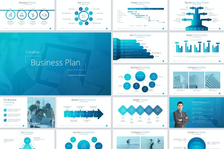 25+ Template PowerPoint (PPT) Rencana Bisnis Terbaik 2021 – Desainae
