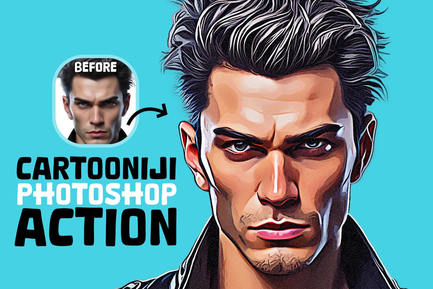 60+ Best Photoshop Cartoon Actions + Plugins (Cartoonize a Photo ...