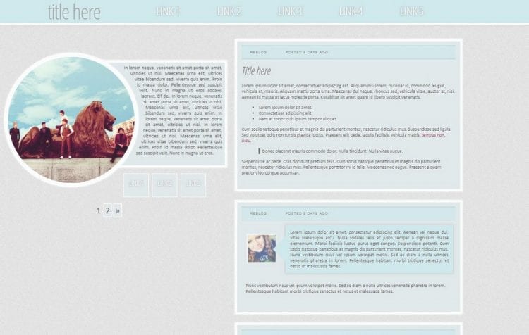 10+ Best Roleplay (RP) Tumblr Themes of 2025 - Theme Junkie