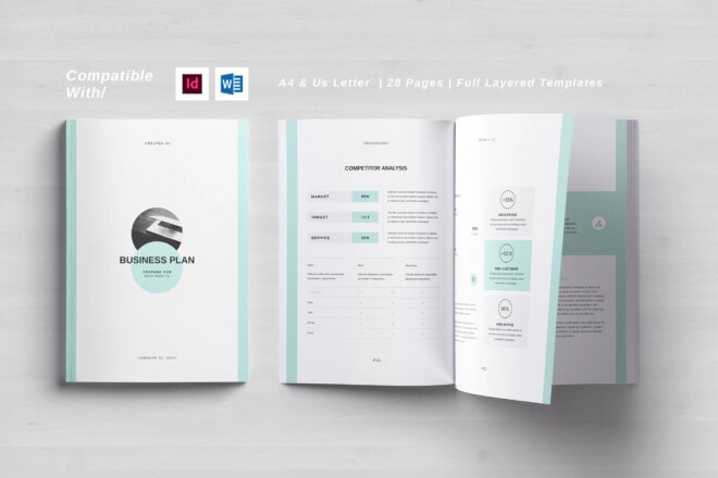 40+ Simple Business Plan Templates for Word for Startups + Funding 2025 ...