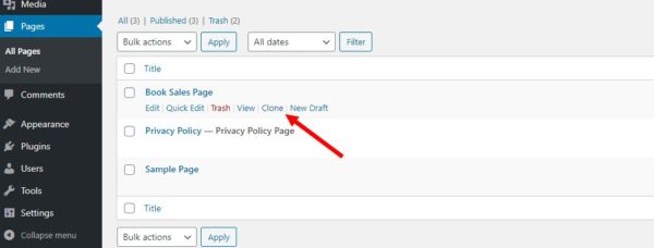 How To Create, Copy, and Duplicate a Page in WordPress - Theme Junkie