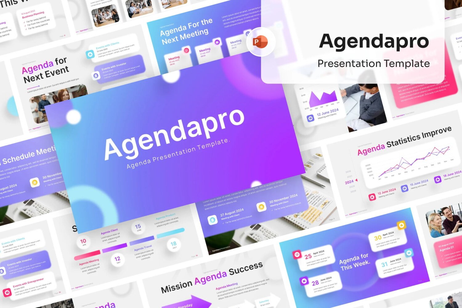 30+ Best Agenda Templates for PowerPoint (Meeting Minutes & Agendas ...