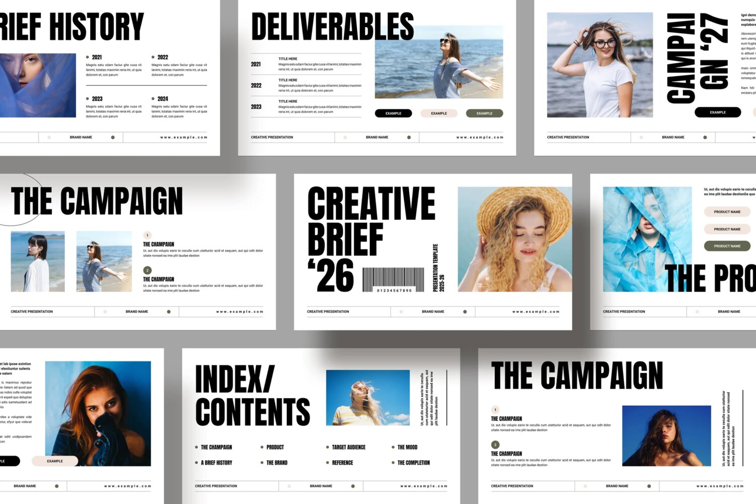 70+ Minimalist PowerPoint Templates (Free & Pro Minimal PPT) 2025 ...