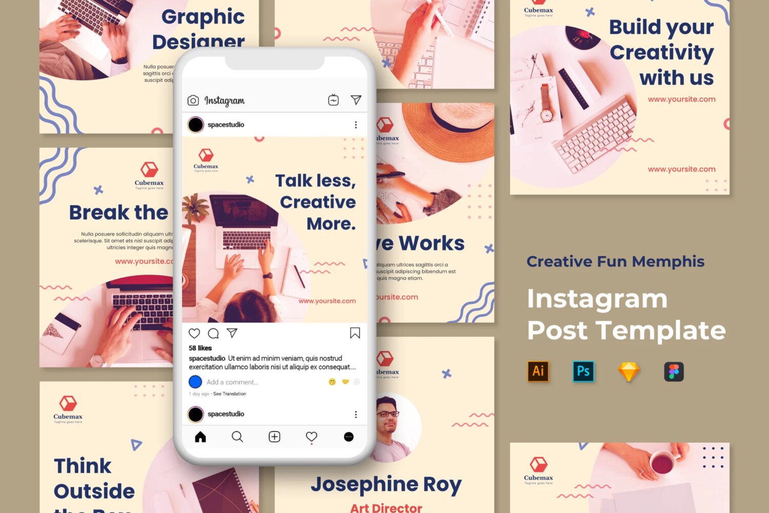 70+ Best Instagram Templates (Post, Story & Profile) 2025 - Theme Junkie