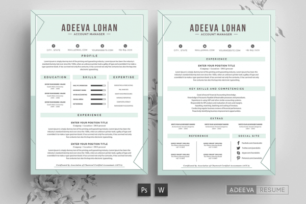 40+ Creative Resume Templates with Unique Designs - Theme Junkie