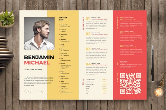 40+ Creative Resume Templates with Unique Designs - Theme Junkie