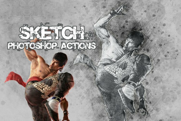 50+ Pencil Sketch Photoshop Actions (With Drawing Effects) - Theme Junkie