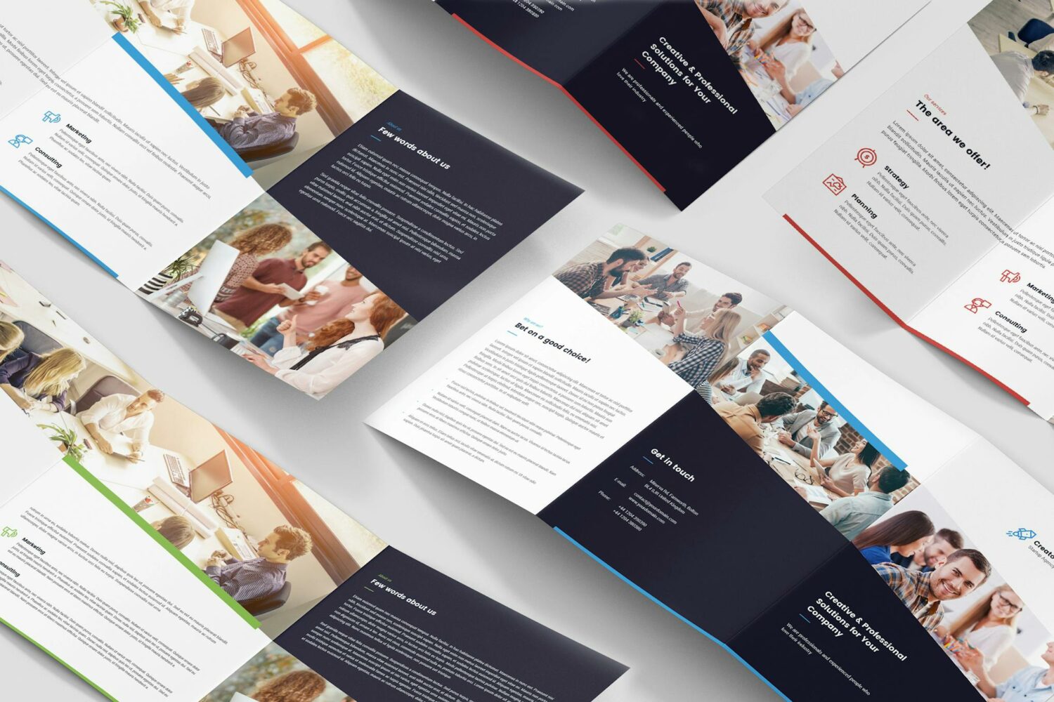 45+ Best InDesign Trifold Templates (For Brochures & More) - Theme Junkie